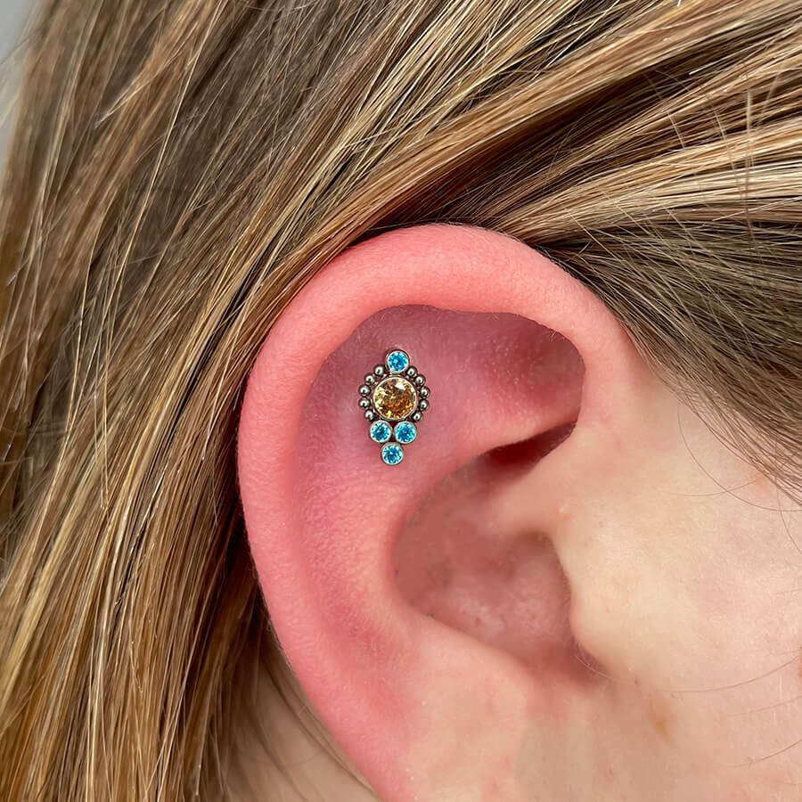 Flat (Scapha) Piercing Jewellery – PIERCE OF ART