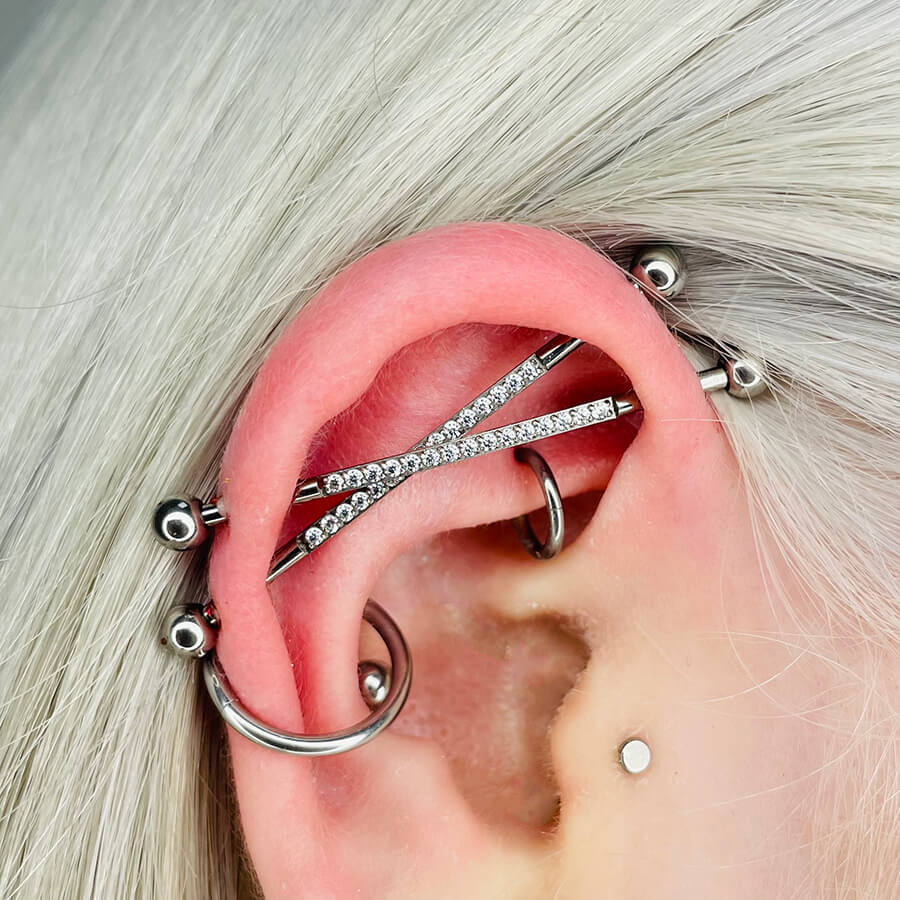 Industrial (Scaffold) Piercing Bars – PIERCE OF ART
